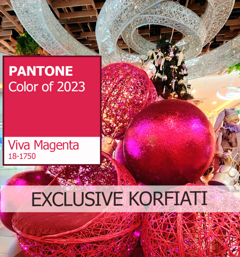 Viva Magenta! 2023 color of the year - Sewing school of Anastasia Korfiati